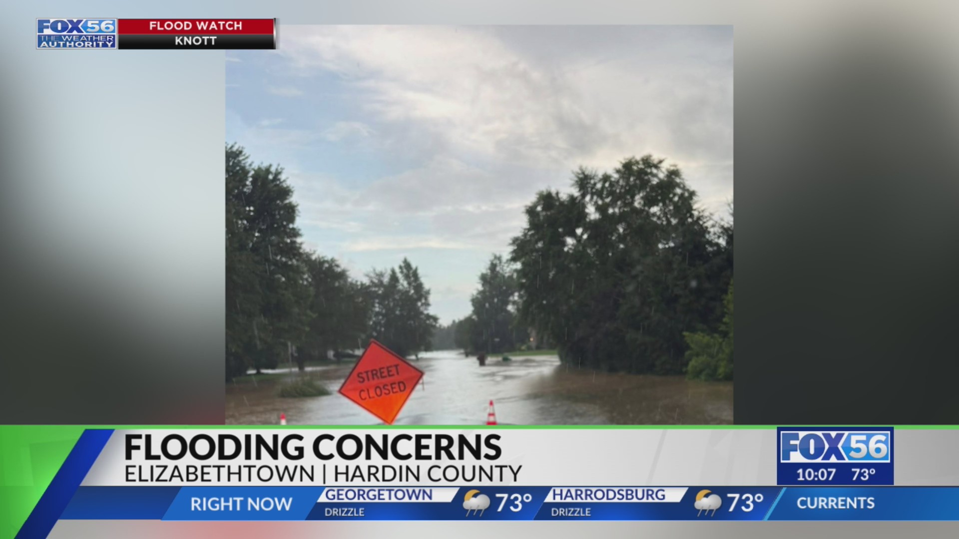 8 rescued as flash flooding hits Elizabethtown – FOX 56 News