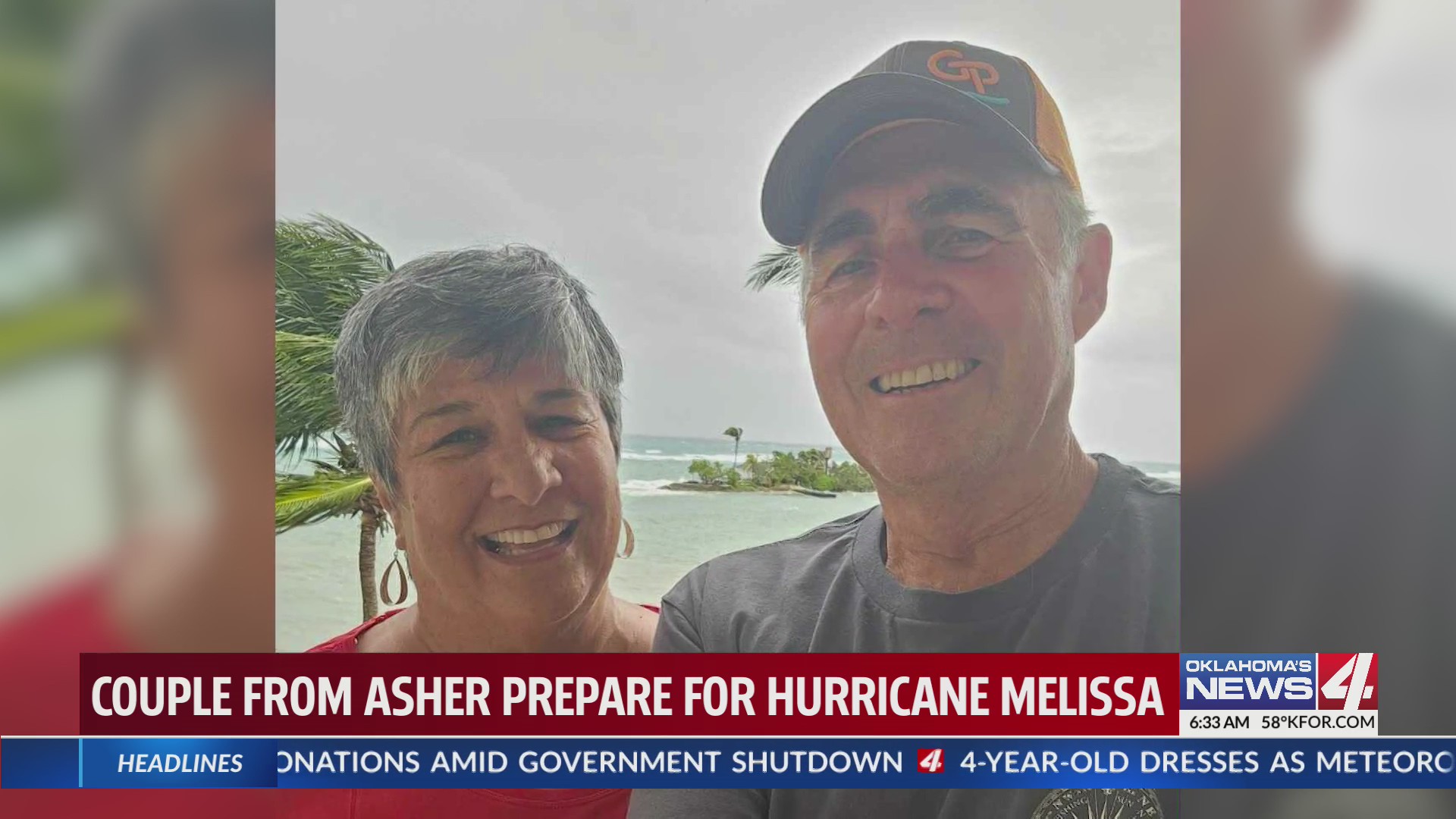 Oklahoma couple trapped in Jamaica before massive hurricane hits – KFOR ...