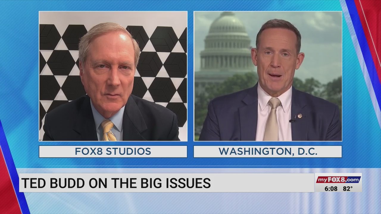 North Carolina Senator Ted Budd speaks to FOX8 about upcoming Senate ...