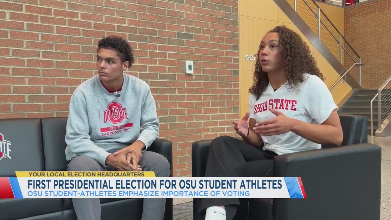 Ohio State student-athletes excited to take part in historic election ...