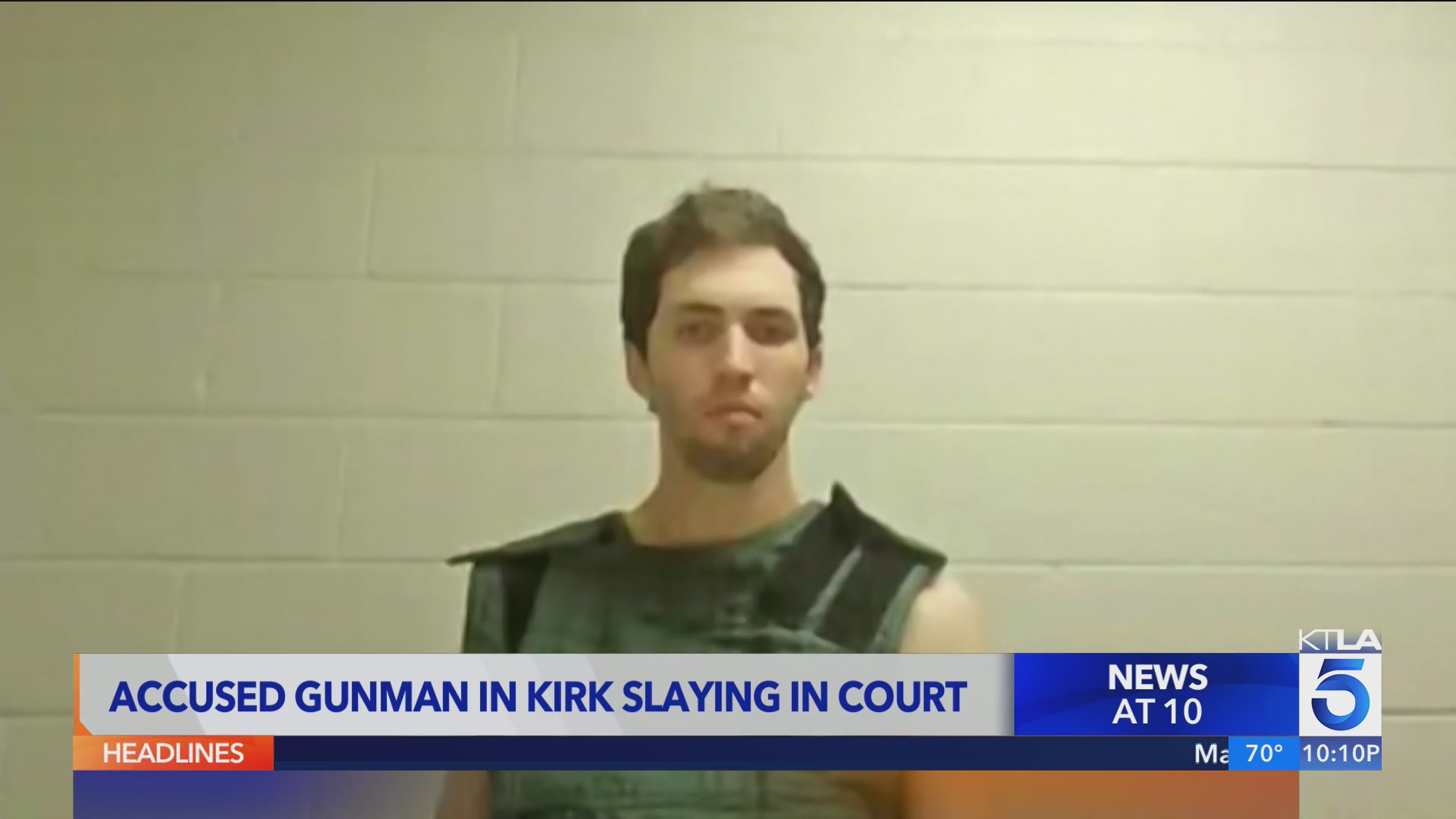 Kirk’s accused killer appears in court – KTLA
