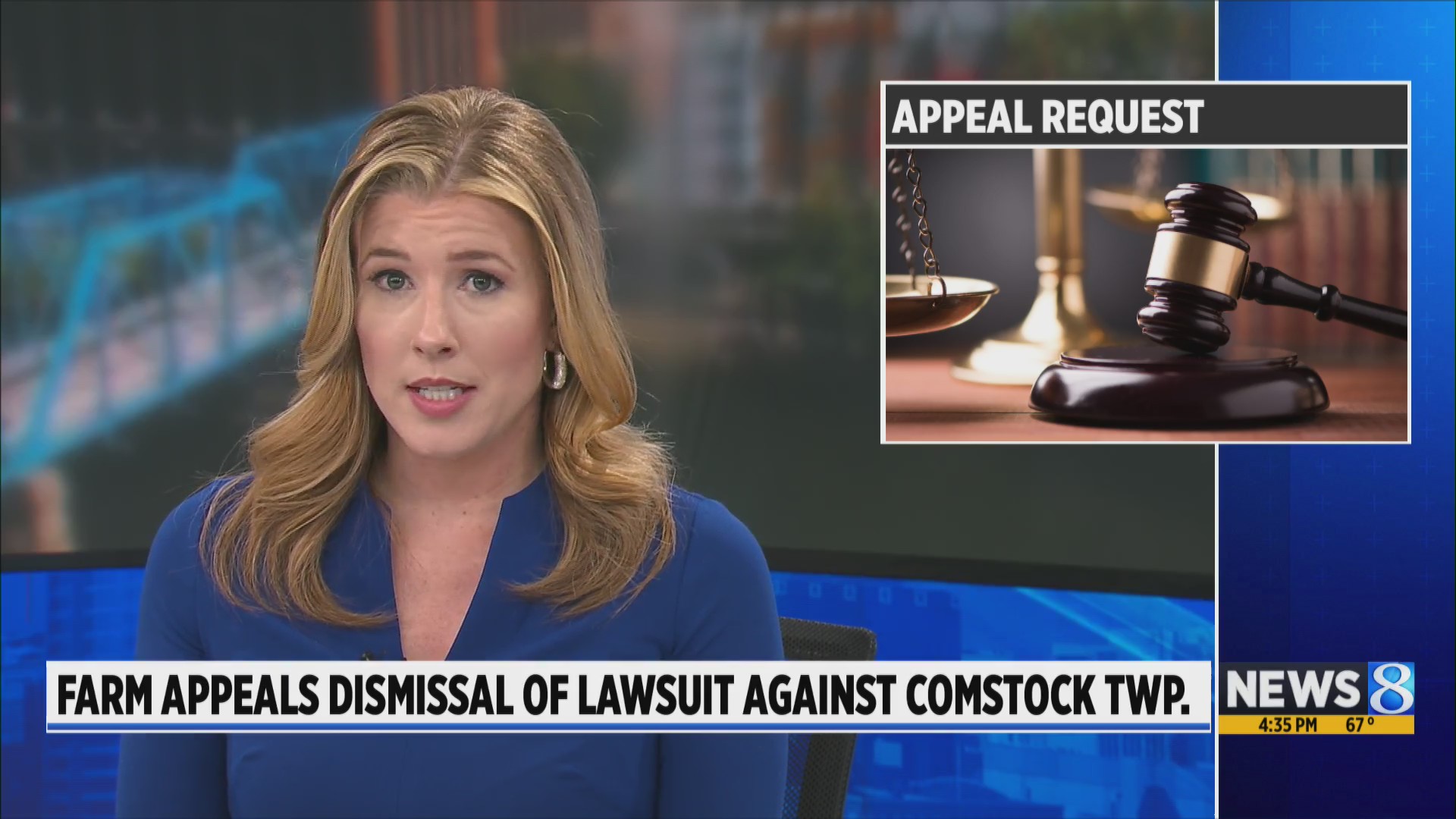 Farm appeals dismissal of lawsuit against Comstock Township, officials ...