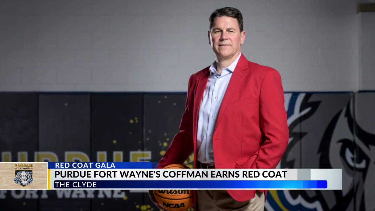 Purdue Fort Wayne’s Coffman receives red coat at Mad Anthonys Gala ...