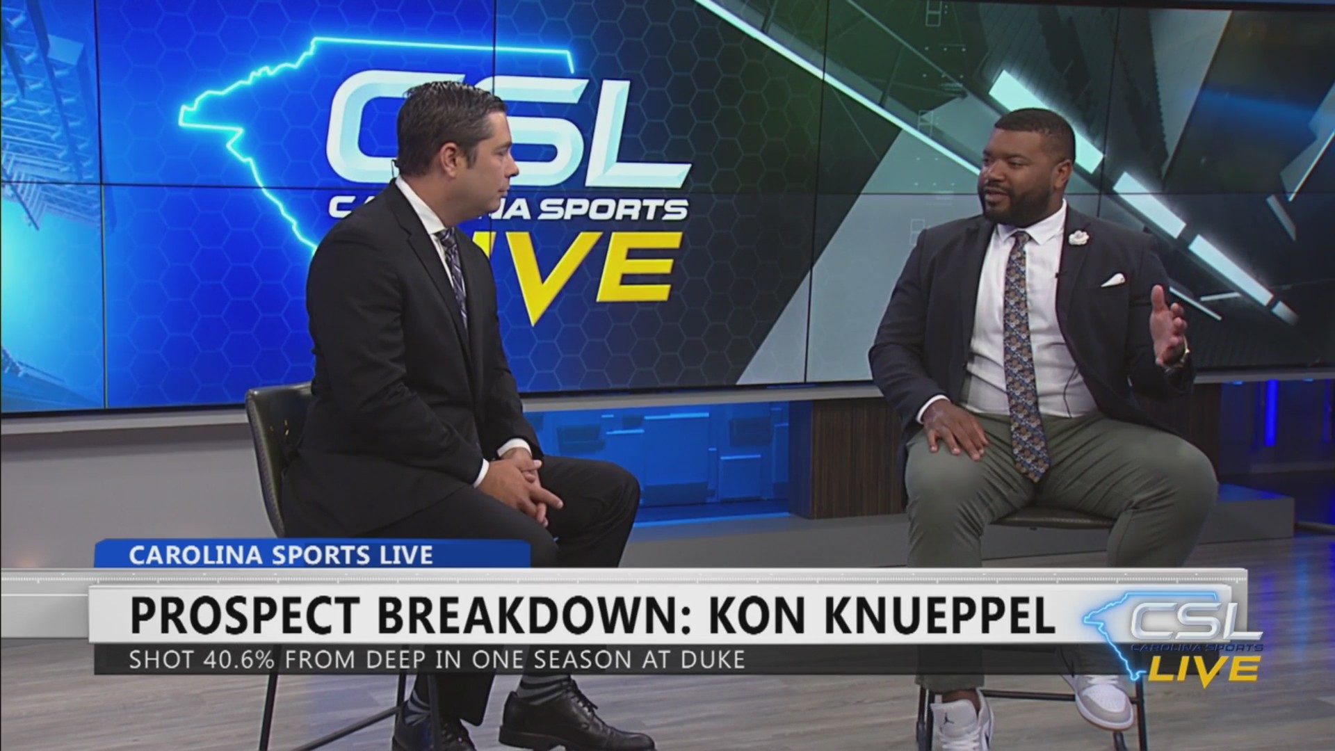Hornets broadcaster Sam Farber breaks down Duke’s Kon Knueppel – Queen ...