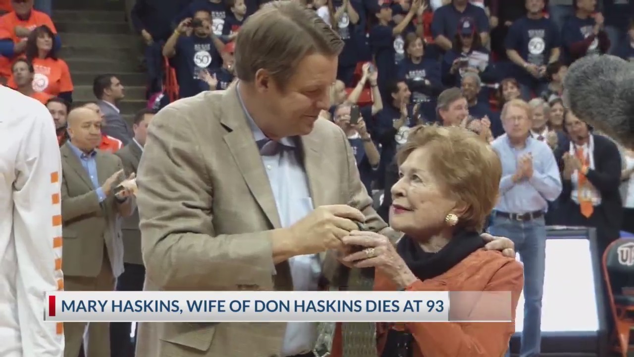 Mary Haskins, wife of Don Haskins dies at 93 – KTSM 9 News
