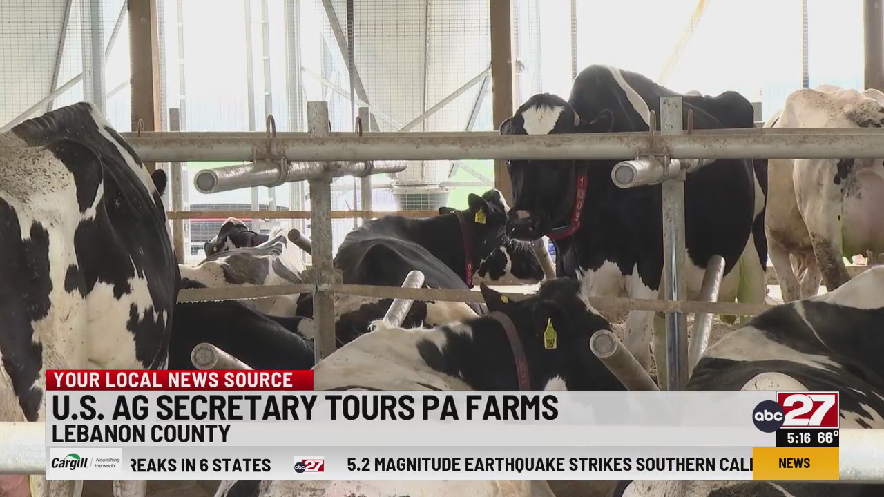 President Trump’s Agricultural Secretary address tariff worries in ...