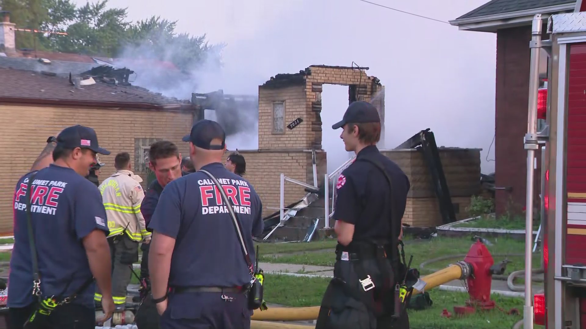 Crews battling 2-alarm fire in Blue Island, multiple buildings damaged ...