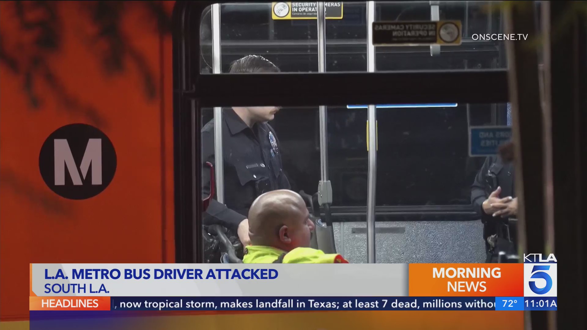 Los Angeles public transit driver assaulted, spit on – KTLA
