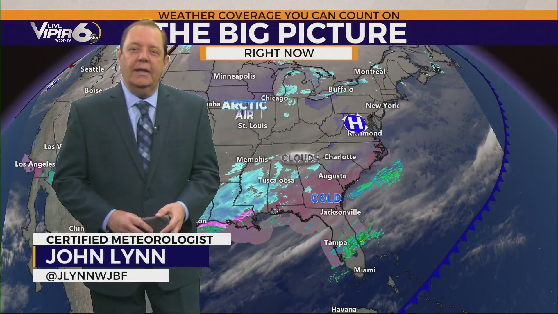 Live VIPIR 6 Forecast Tuesday, January 21, 2025 – WJBF