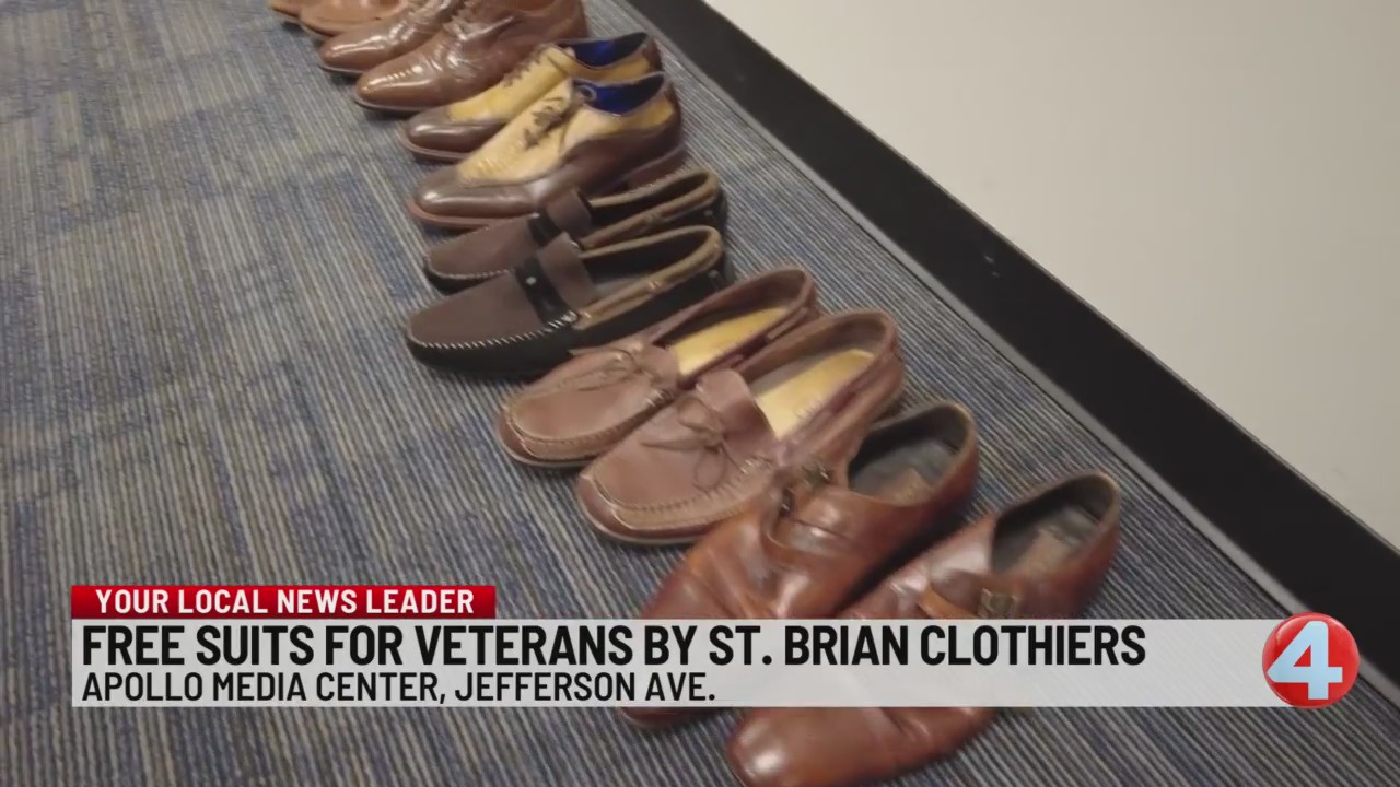 Free suits for veterans by St. Brian Clothiers – News 4 Buffalo