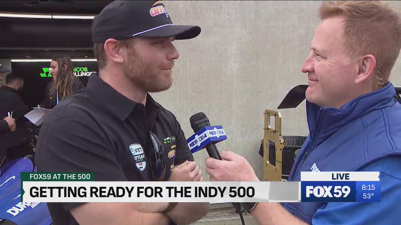 Conor Daly interview on FOX59 at the 500 – WPRI.com
