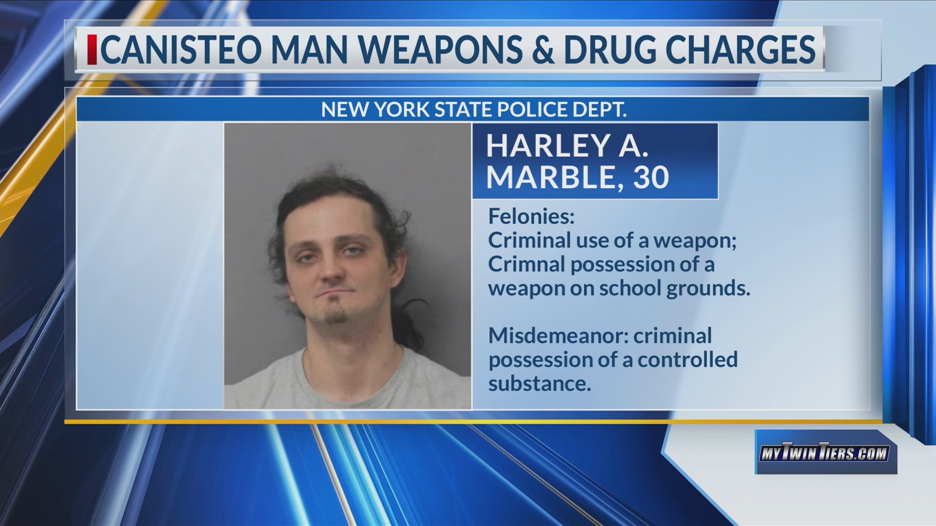 Police: Canisteo man arrested, had weapon on elementary school grounds ...