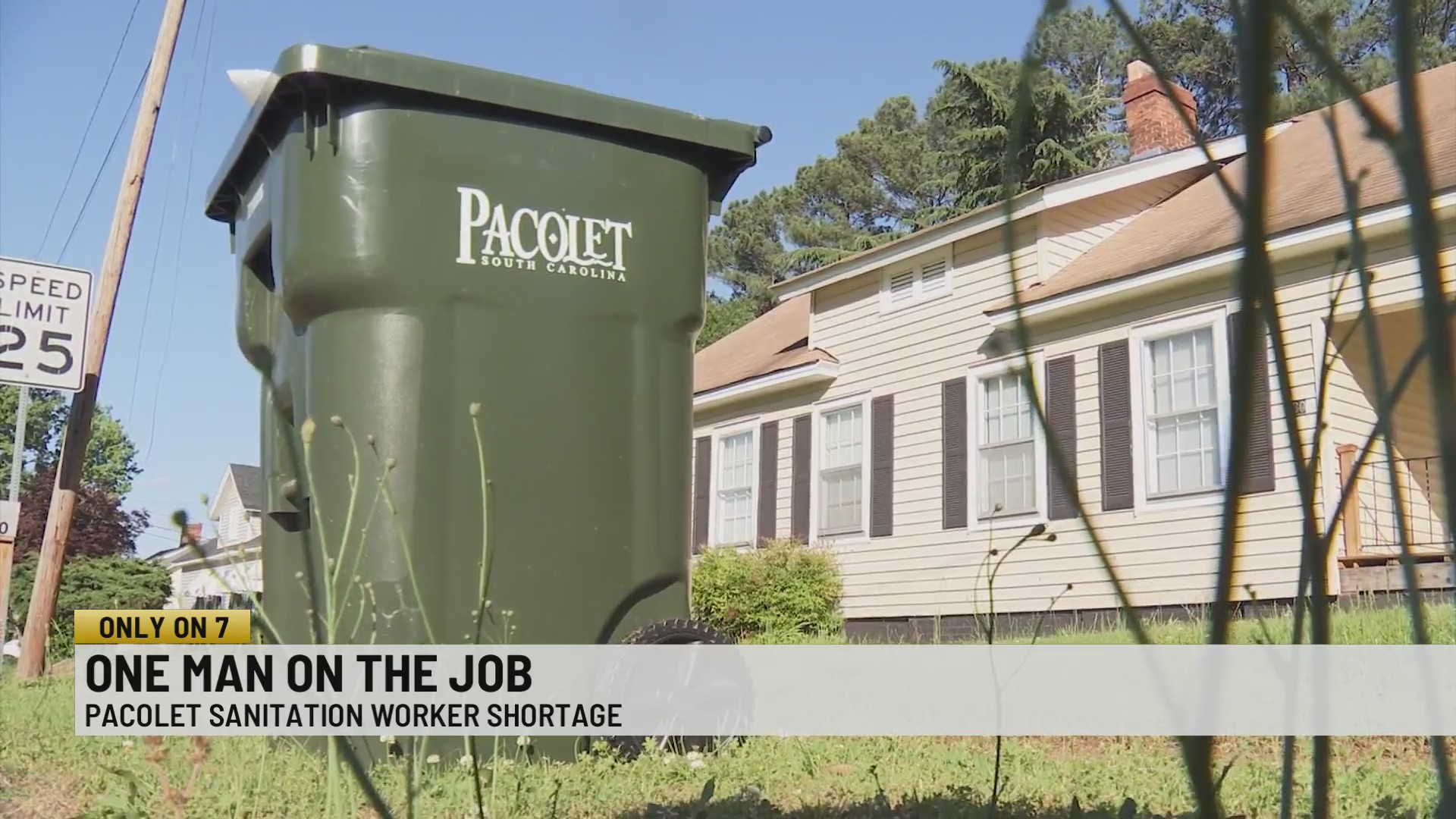 Town of Pacolet has 1 employee picking up trash for 2,200 people – WSPA ...