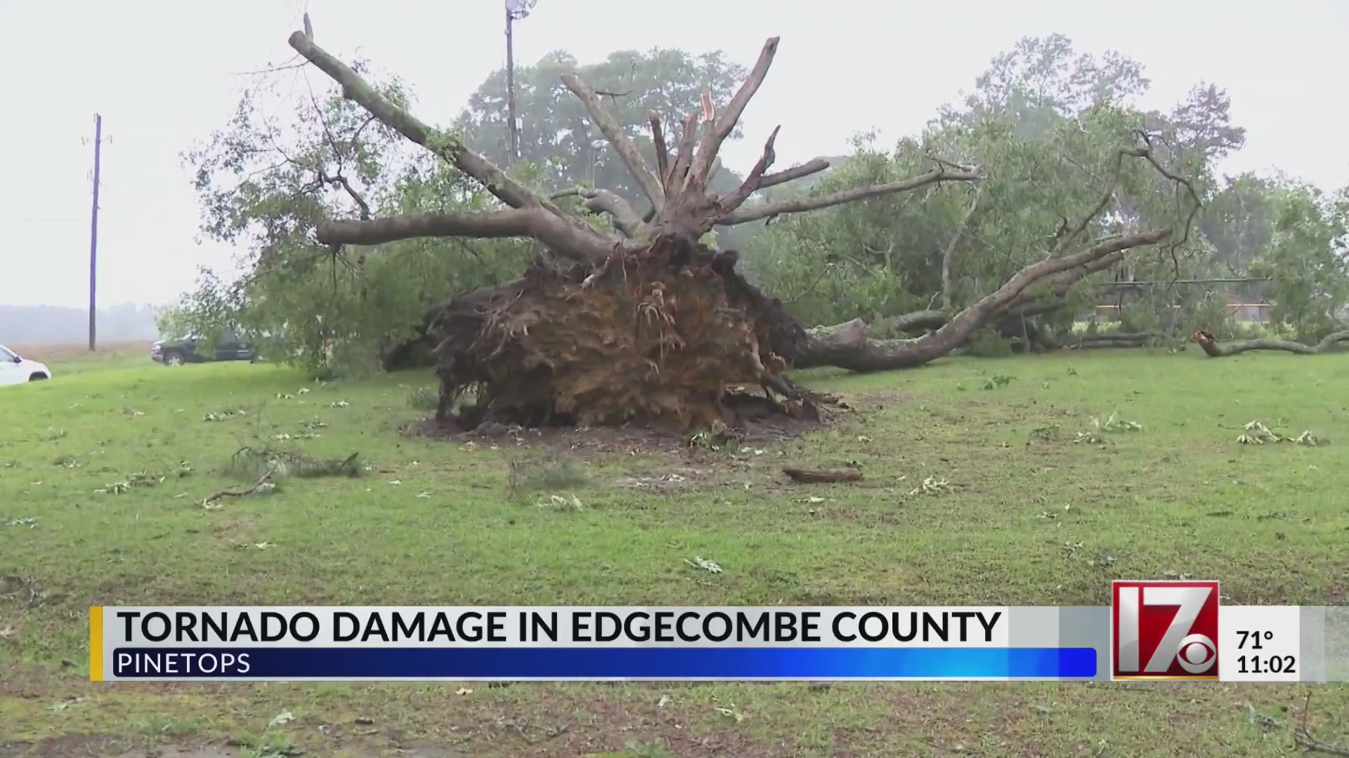 3 tornadoes confirmed in Edgecombe County – CBS17.com