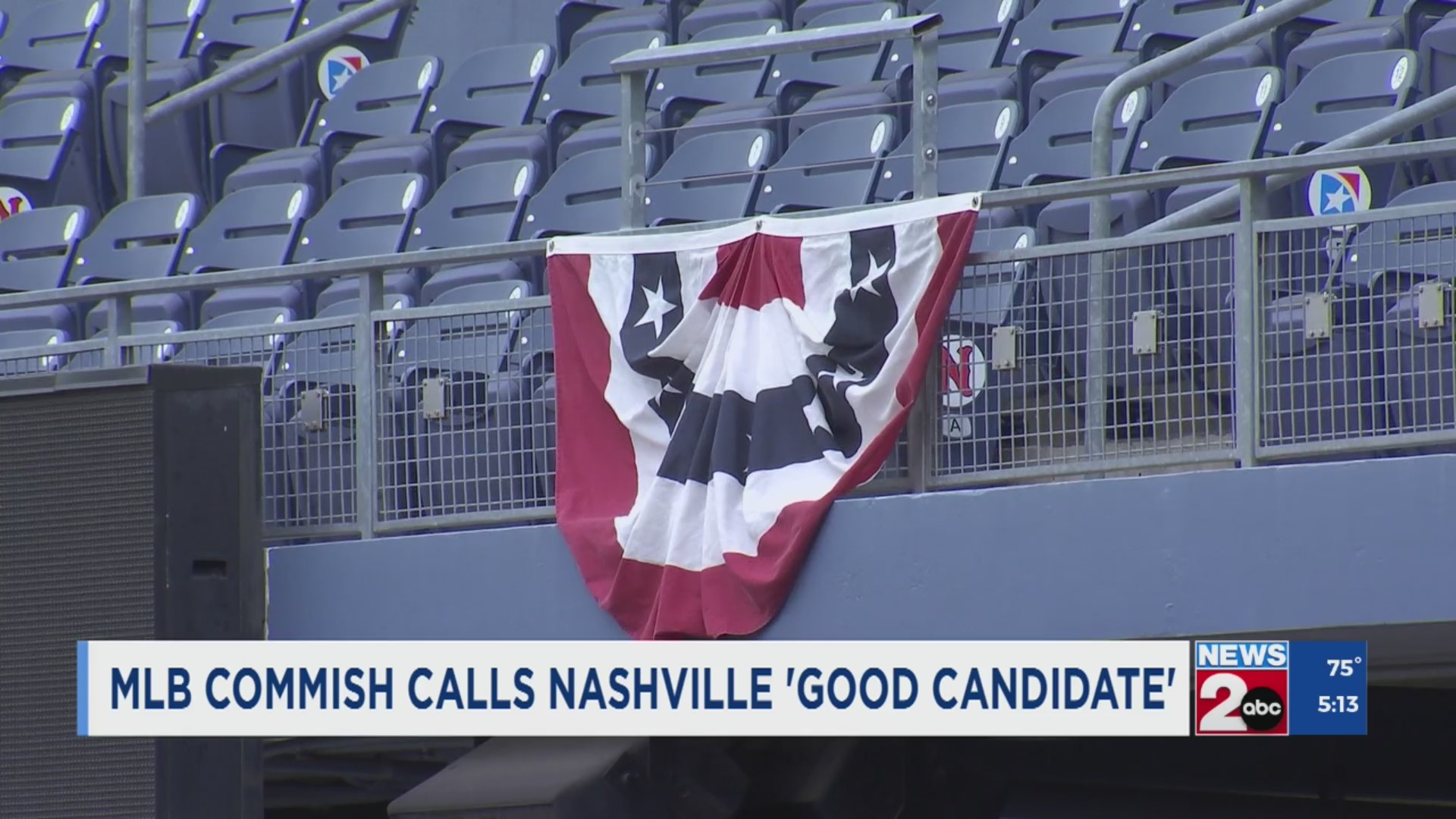 MLB commissioner calls Nashville, TN a ‘good candidate’ – WKRN News 2