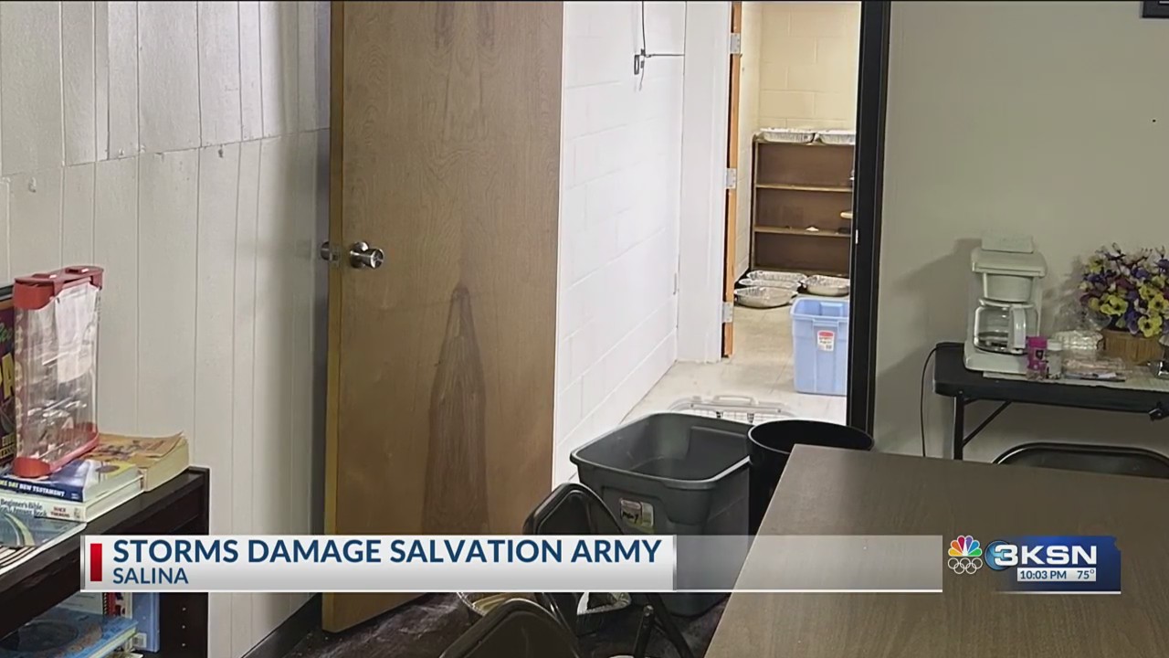Hail damage to Salina Salvation Army jeopardizing critical feeding ...