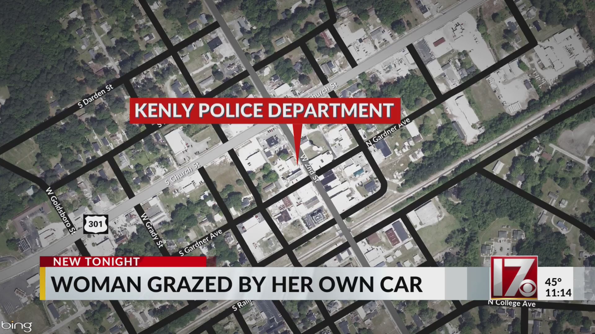 Woman hit by runaway car that later hit Kenly house, police say – CBS17.com