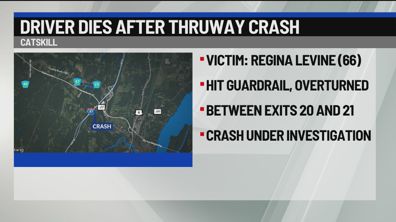 Fatal crash on I-87 in Catskill under investigation – NEWS10 ABC