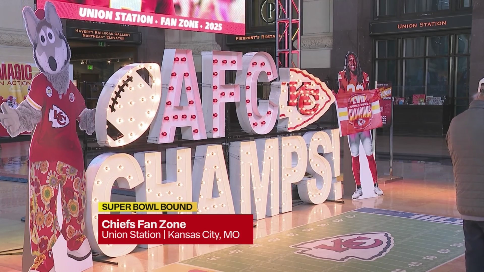 Plenty of photo ops at Union Station’s Chiefs Fan Zone – FOX 4 Kansas ...