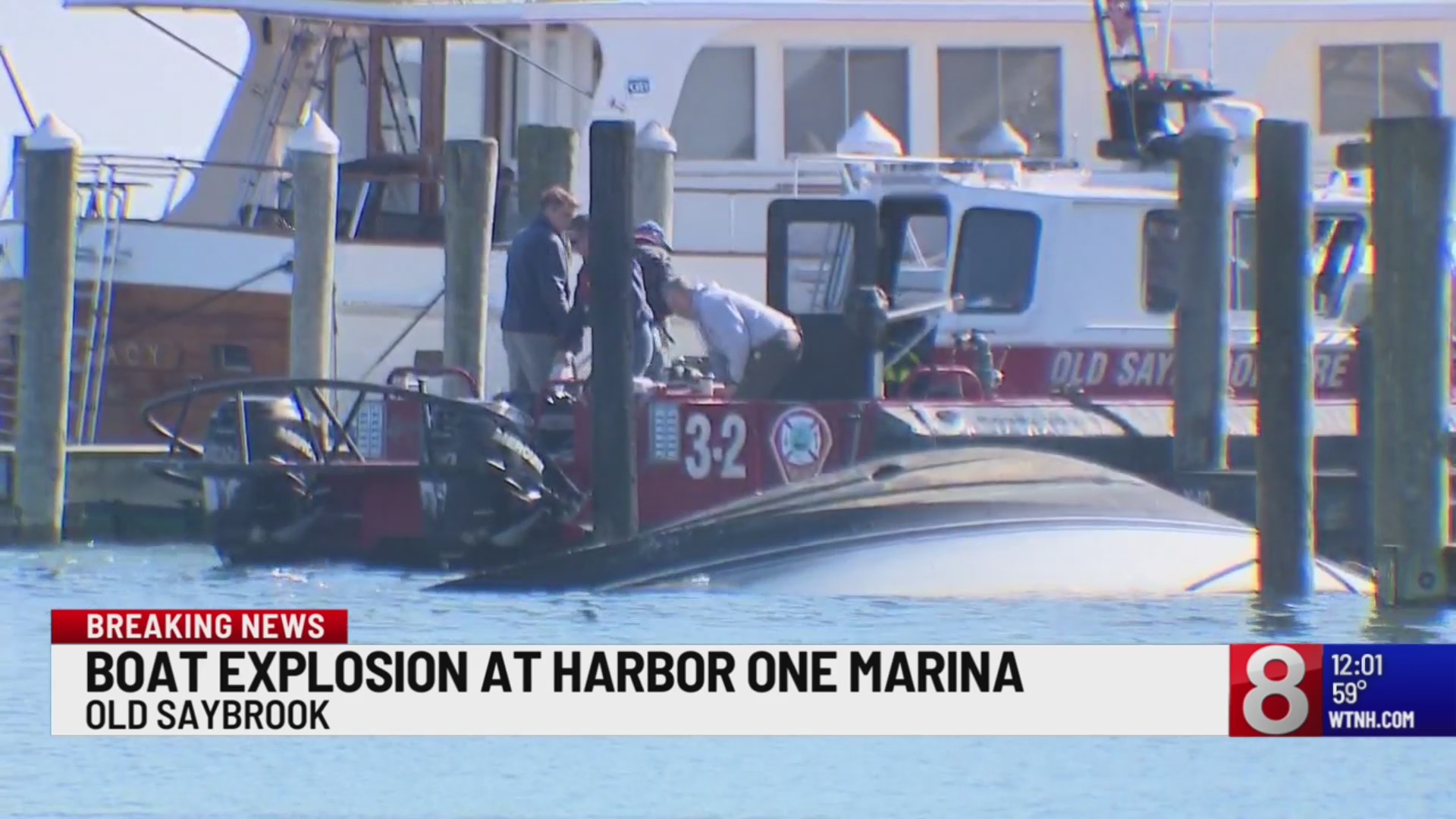 Crews respond to report of boat explosion in Old Saybrook – WTNH.com