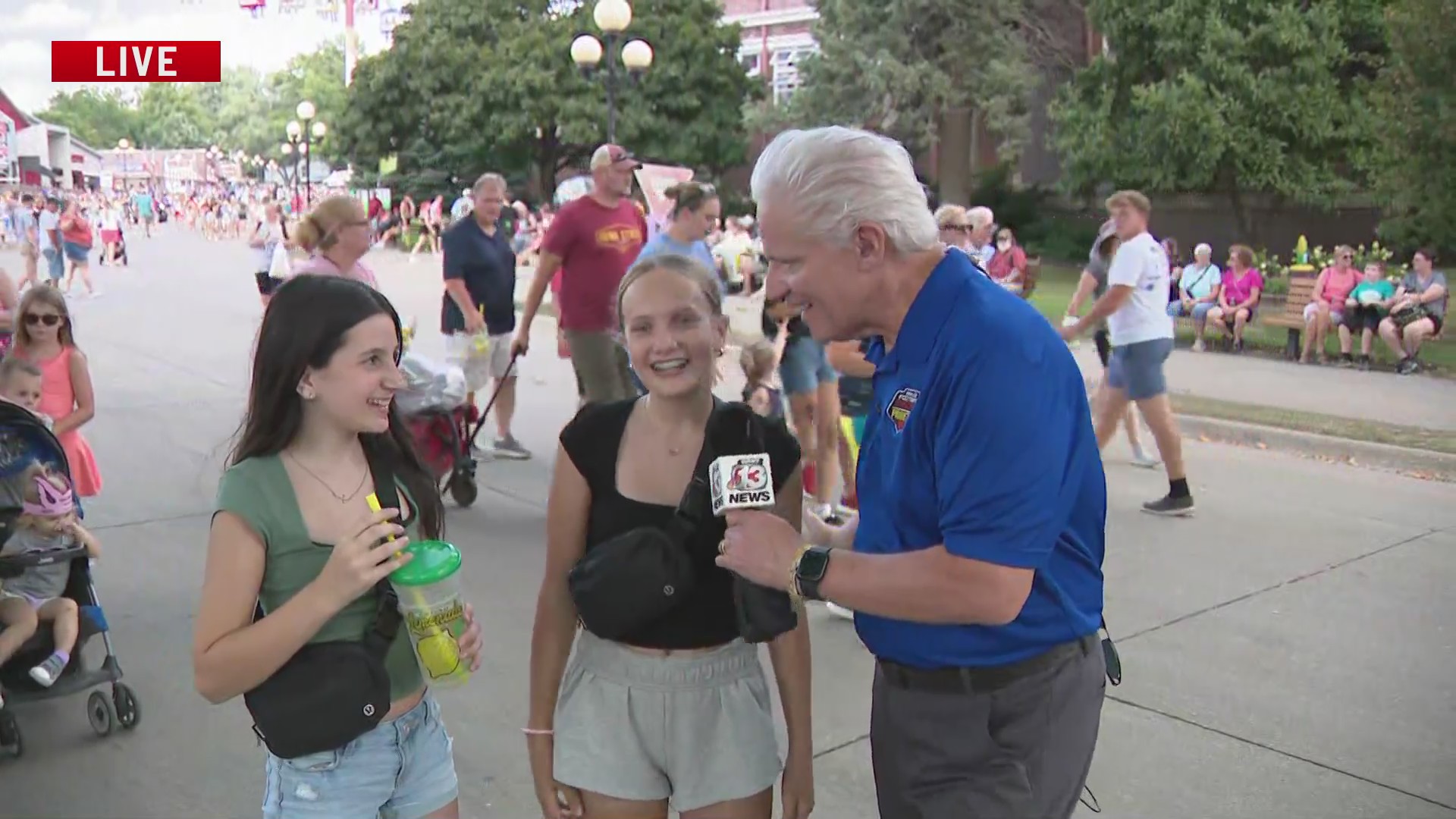 Ed Wilson live at the Iowa State Fair making dreams come true – who13.com
