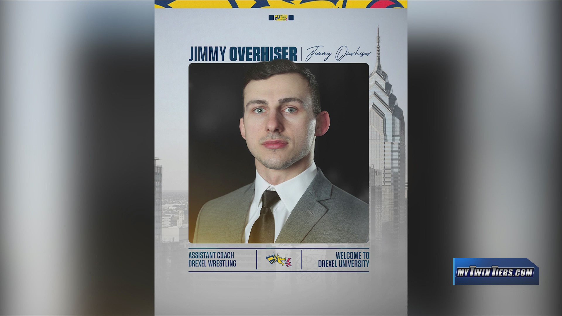 Jimmy Overhiser hired by Drexel wrestling – WETM – MyTwinTiers.com