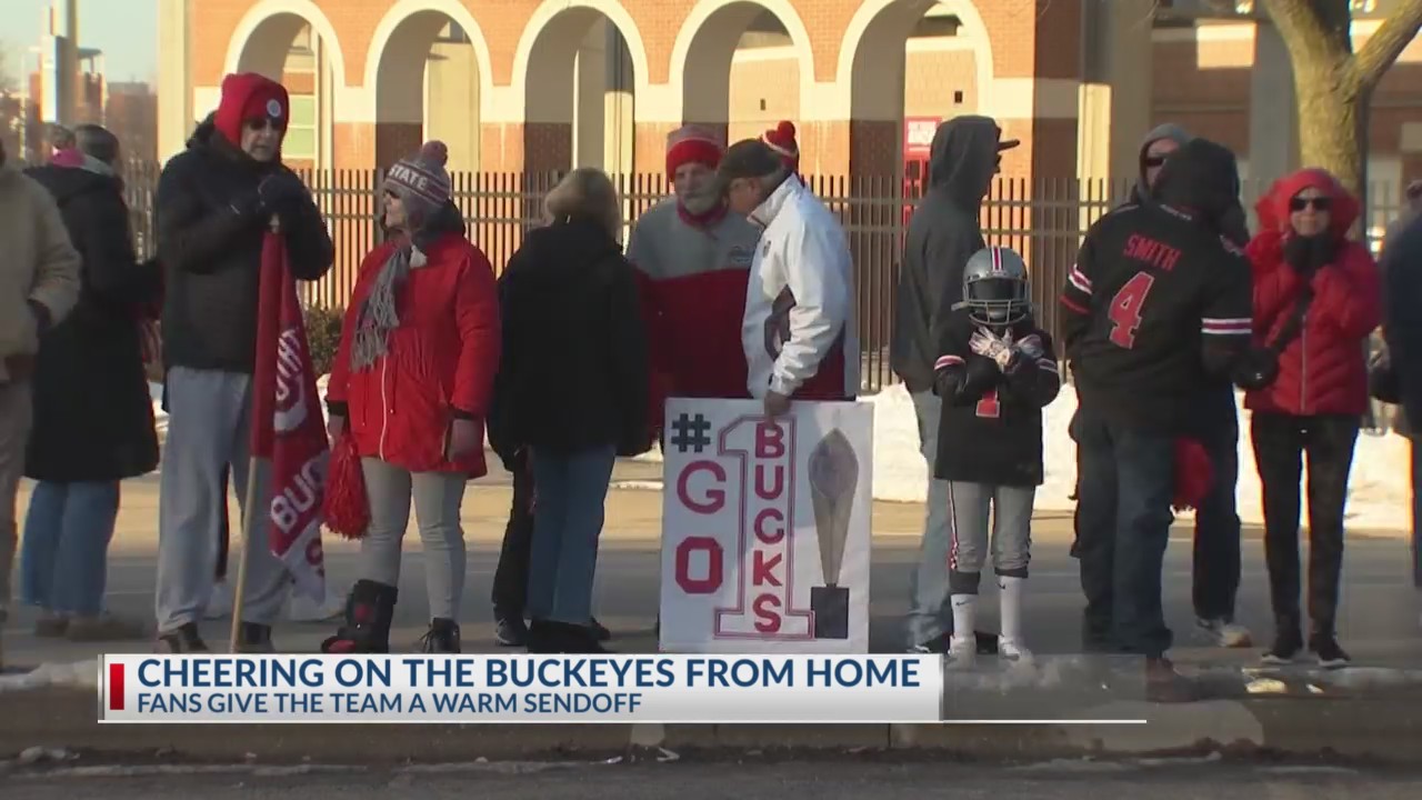 Buckeyes receive special sendoff for national championship – NBC4 WCMH-TV