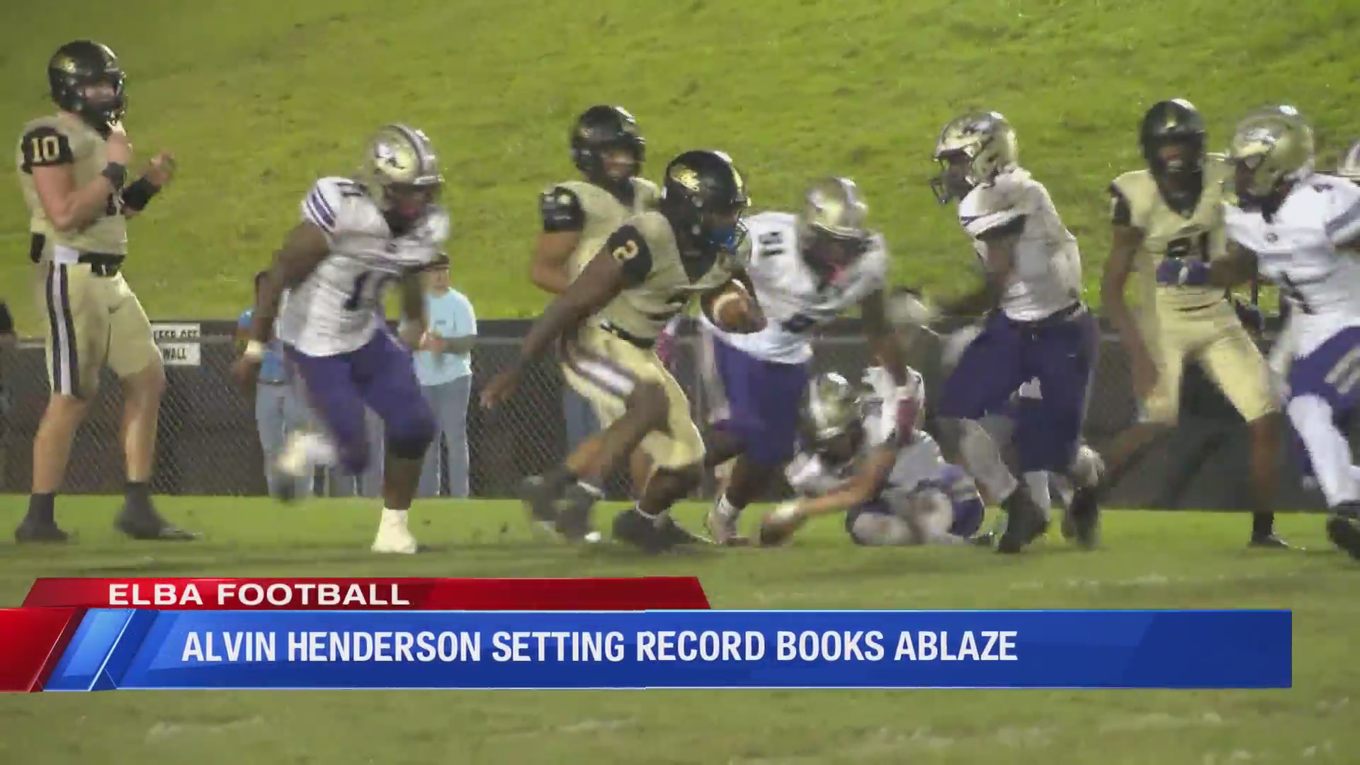 Auburn committed Elba running back Alvin Henderson leads nation in ...