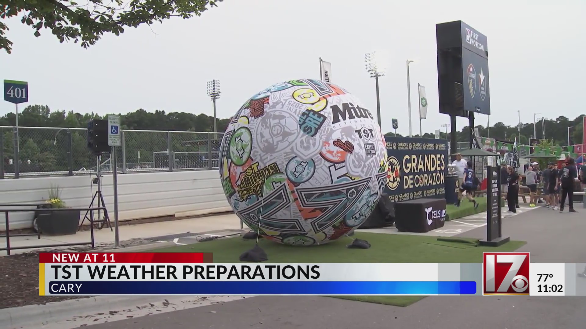 TST weather preparations in Cary – CBS17.com