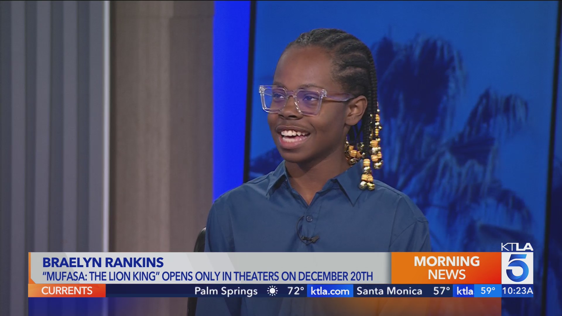 Braelyn Rankins chats about his role in ‘Mufasa: The Lion King’ – KTLA