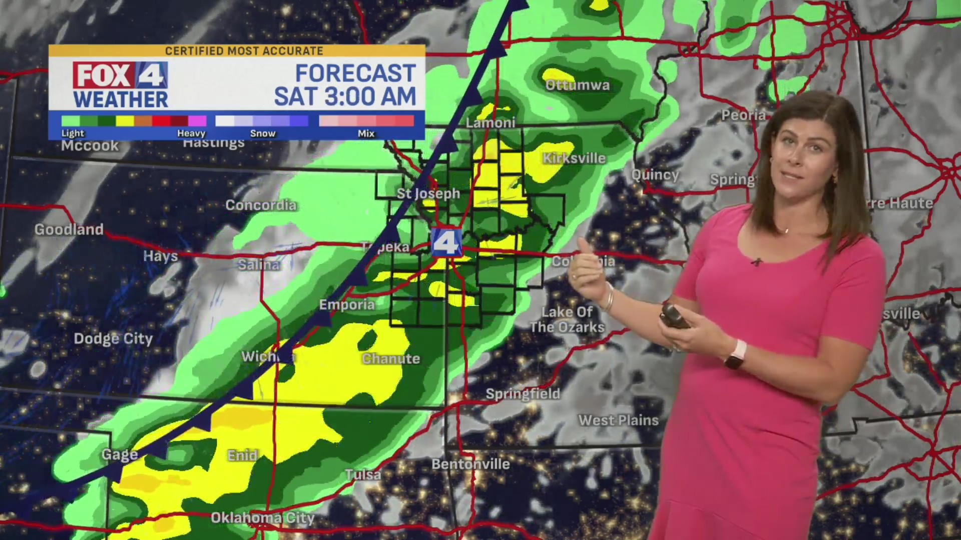 Wednesday morning forecast – FOX 4 Kansas City WDAF-TV | News, Weather ...