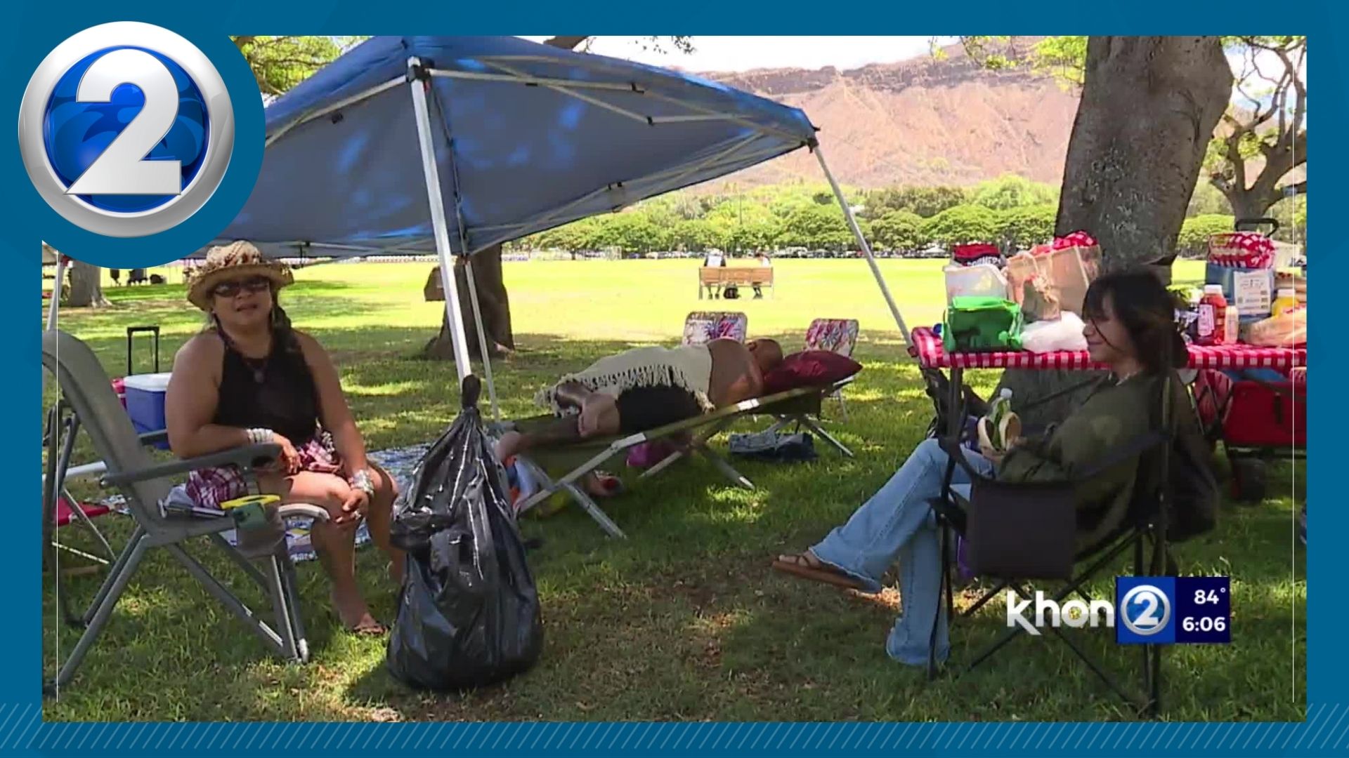 Fans line up at dark to get good spot for Fiji tribute concert – KHON2