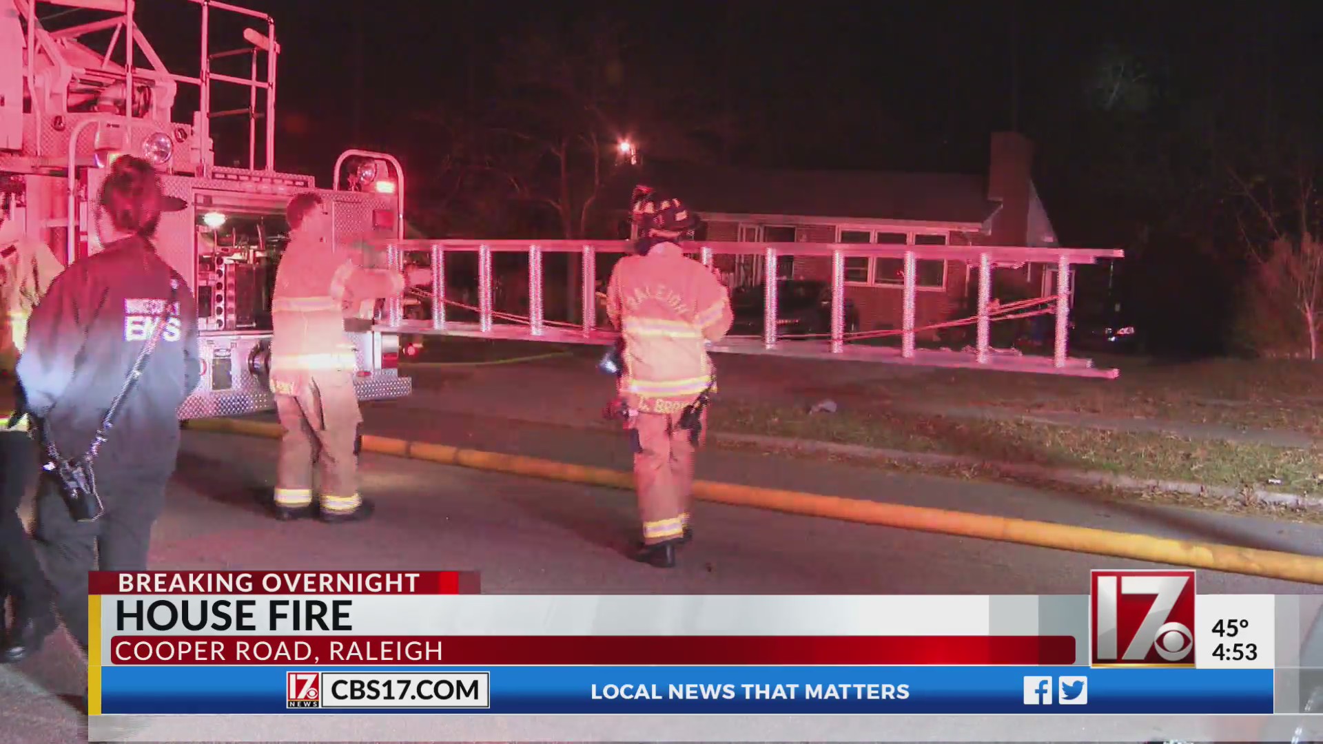 Raleigh Fire Dept battle house fire on Cooper Road – CBS17.com