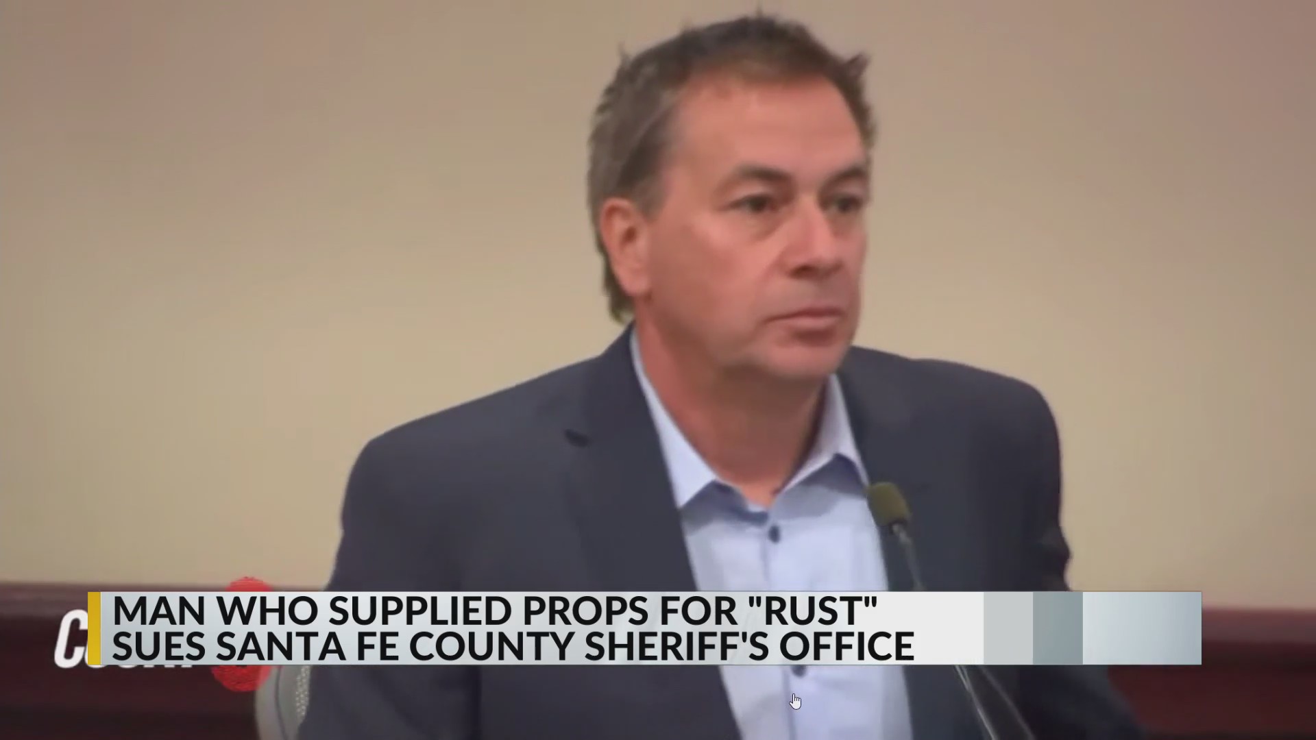 Lawsuit filed by ‘Rust’ prop supplier against Santa Fe County Sheriff’s ...
