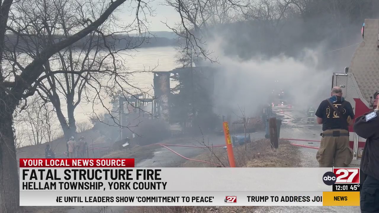 Coroner called to structure fire in York County – PAhomepage.com