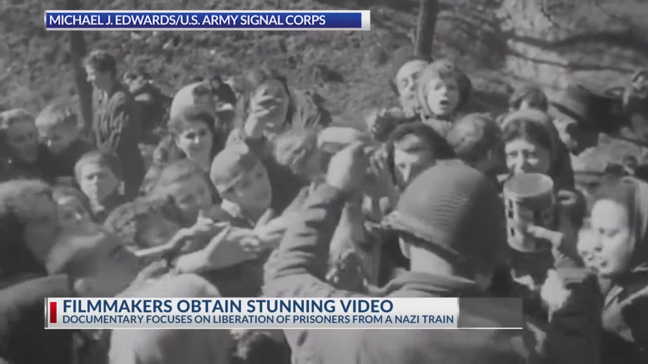 Holocaust documentarians find rare video of Jews freed from Nazi train ...