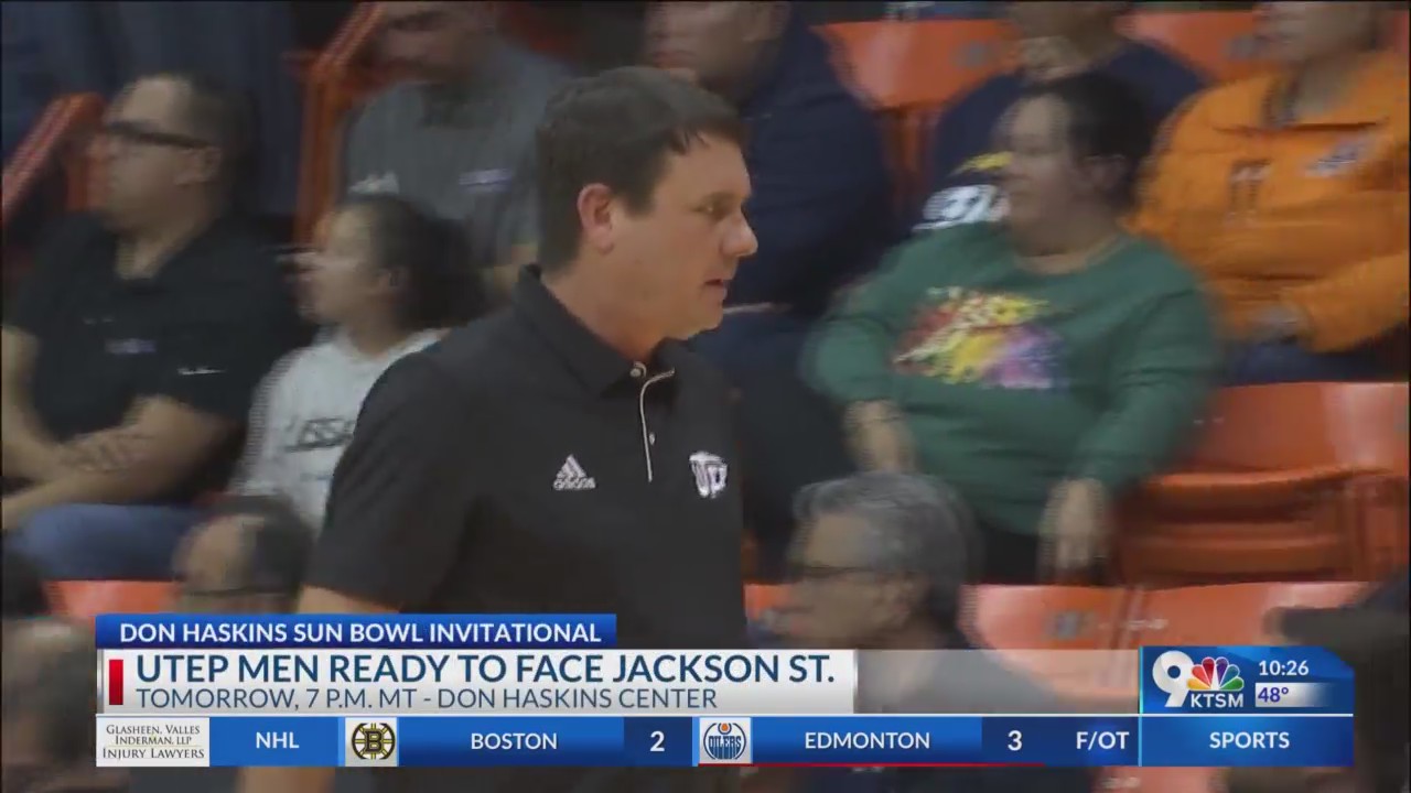 UTEP men’s basketball ready to face Jackson State – KTSM 9 News