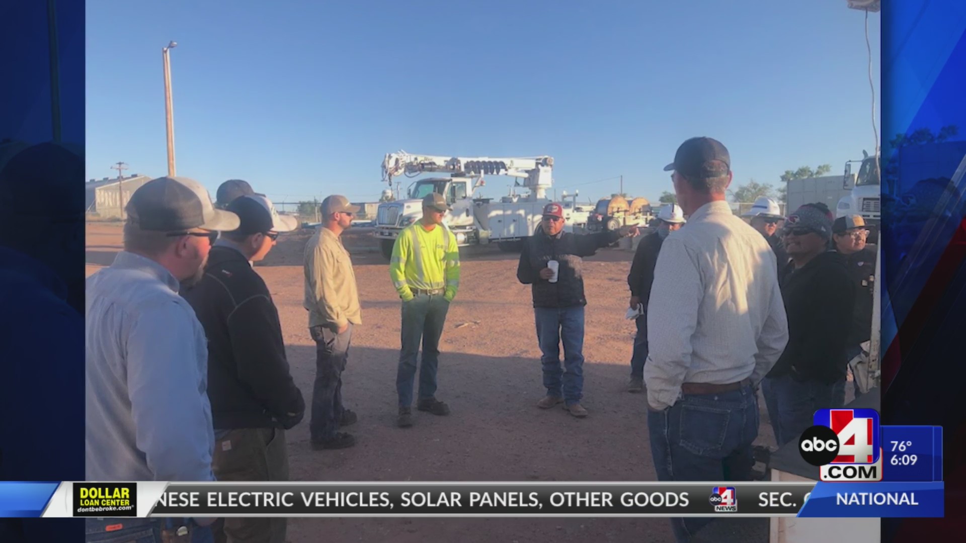 Provo City send people to Arizona to make power lines for Navajo homes ...