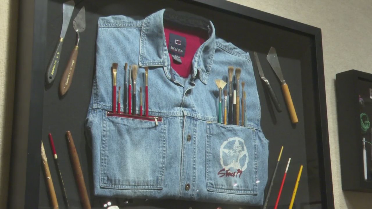 The work of “the Outlaw Artist” is on display at the Beckley Art Center ...