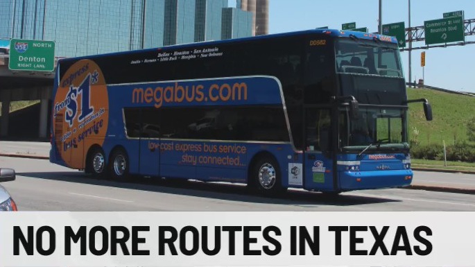 Megabus discontinues Texas routes amid service changes – KXAN Austin