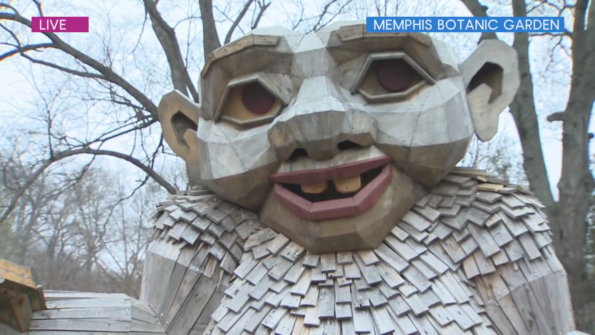 Giant Trolls at Memphis Botanic Garden Teach Sustainability – WREG.com
