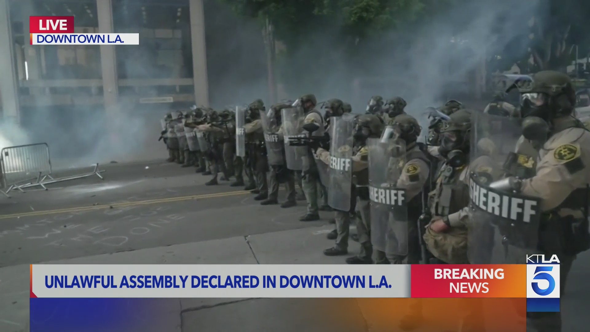 KTLA 5 News Protest Coverage – June 13, 2025 – KTLA