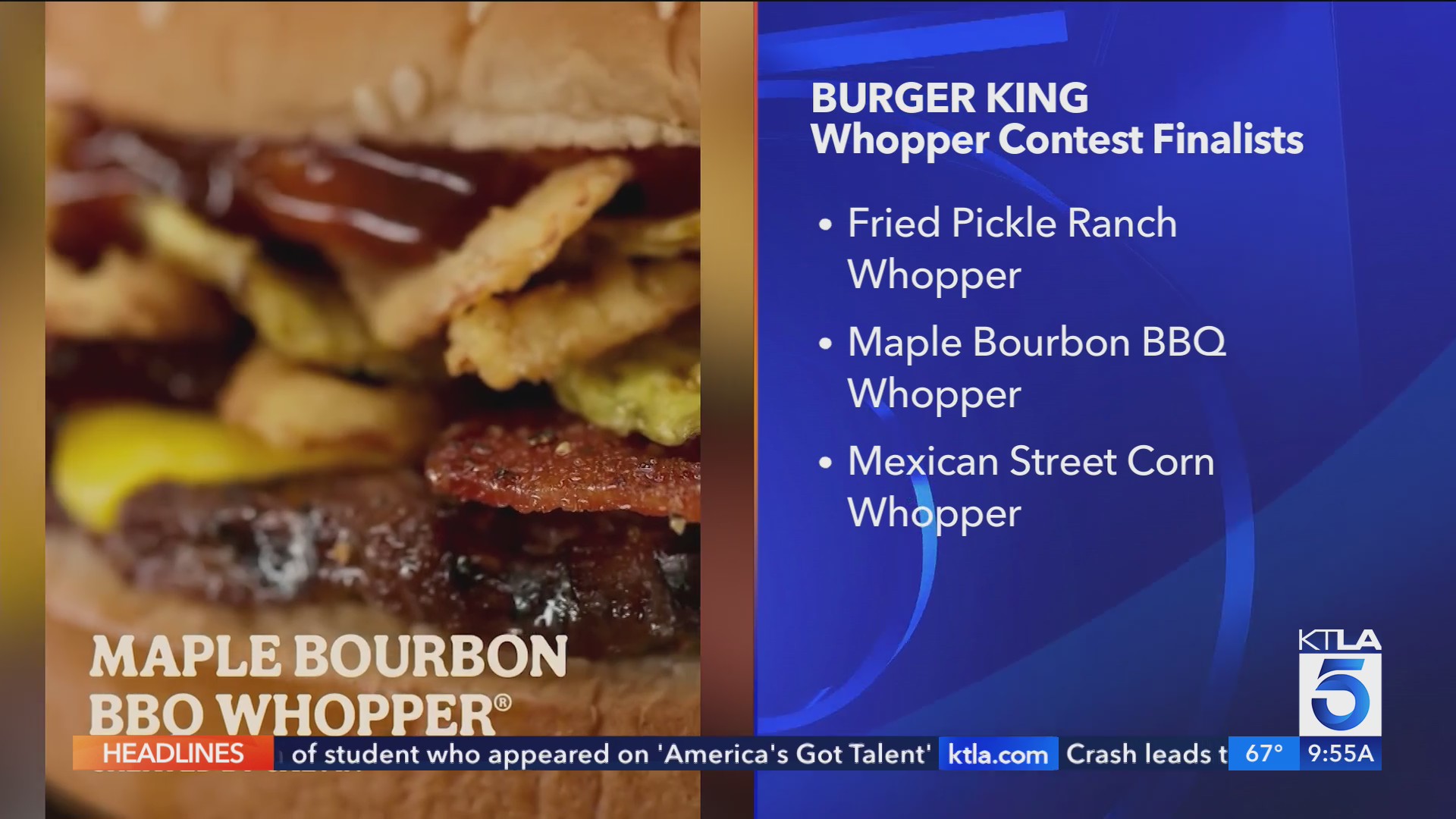 Burger King unveils 3 new Whopper sandwiches created by fans – KTLA