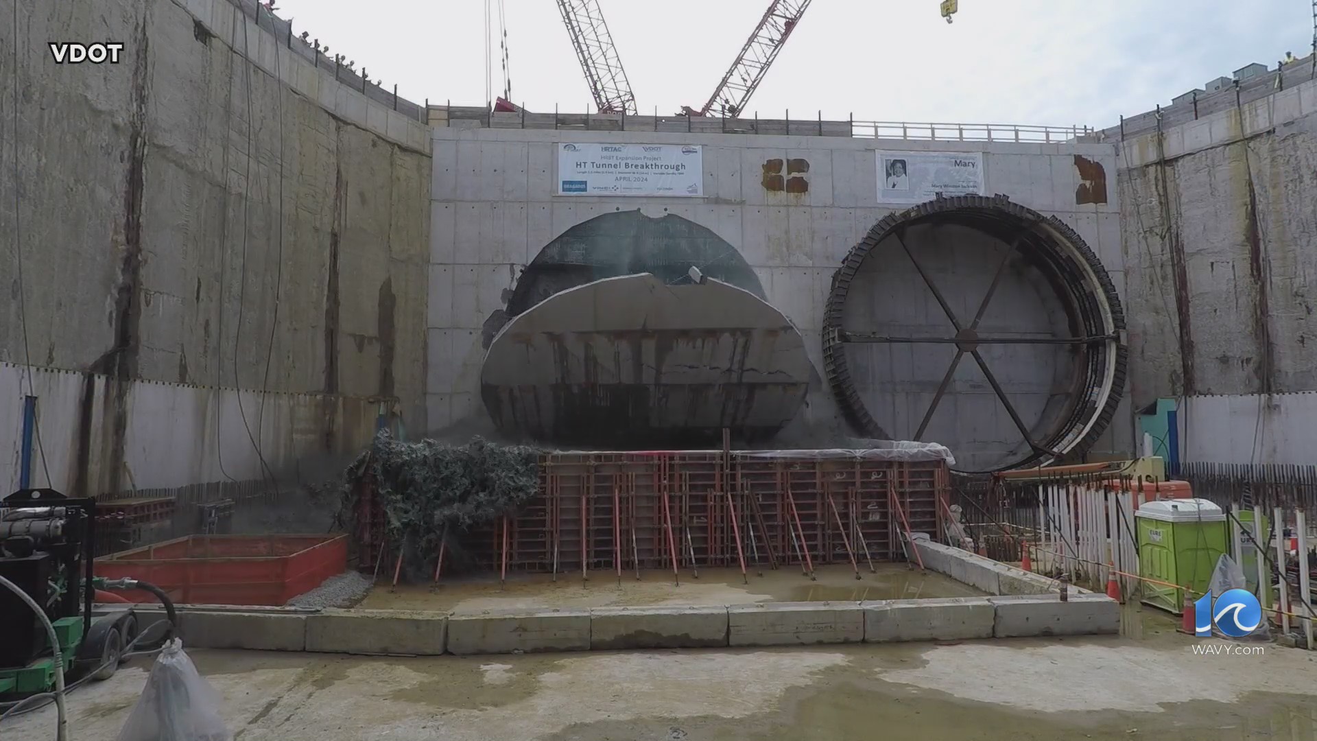 What an exciting day to be ‘boring’ for Mary the Tunnel Boring Machine ...