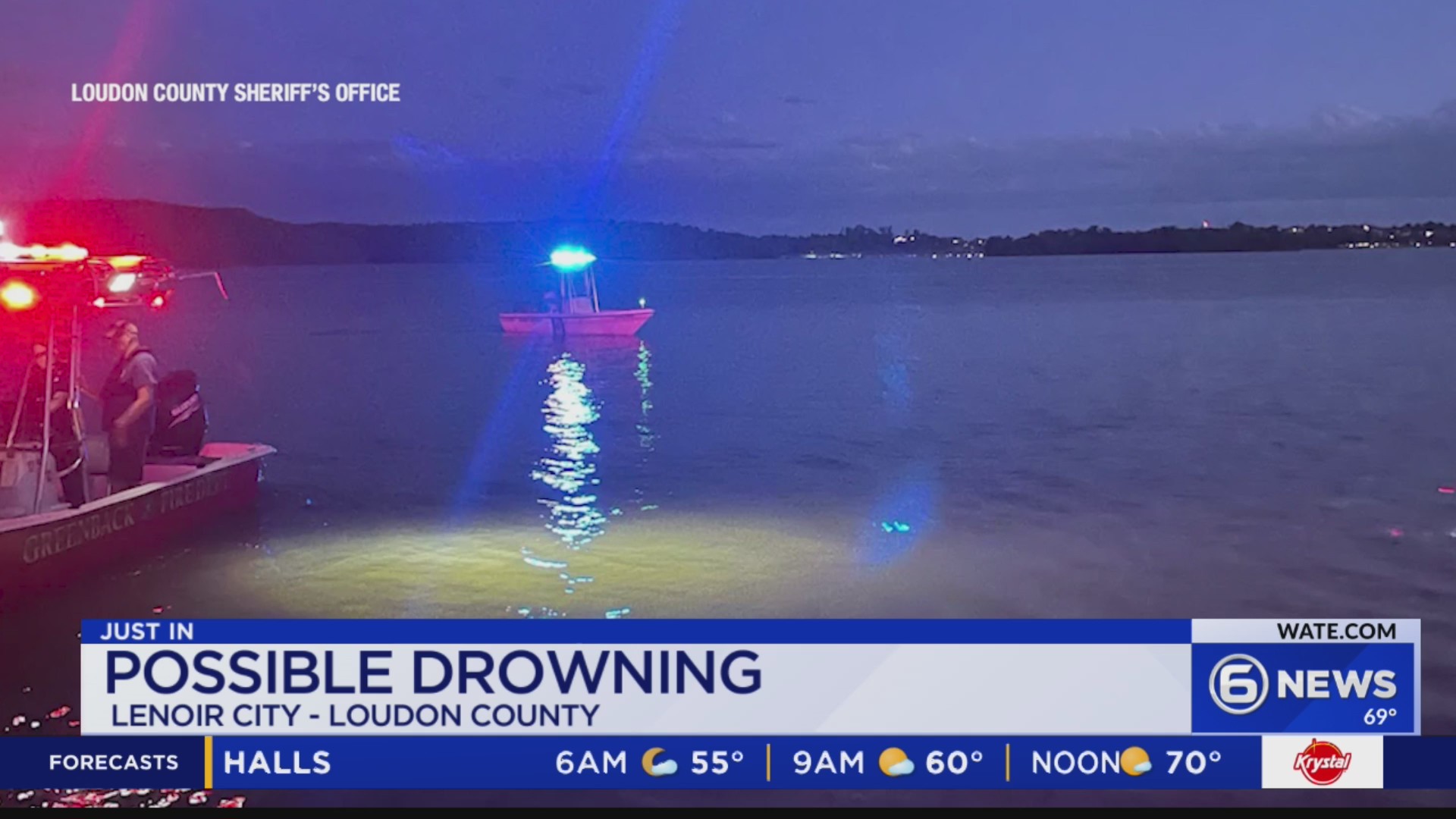 Emergency crews responding to possible drowning on Tellico Reservoir ...