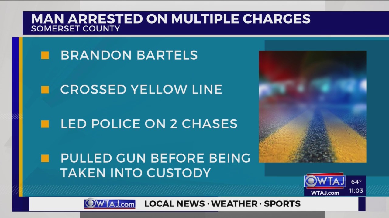 Somerset man faces felony charges after leading police on vehicle chase ...