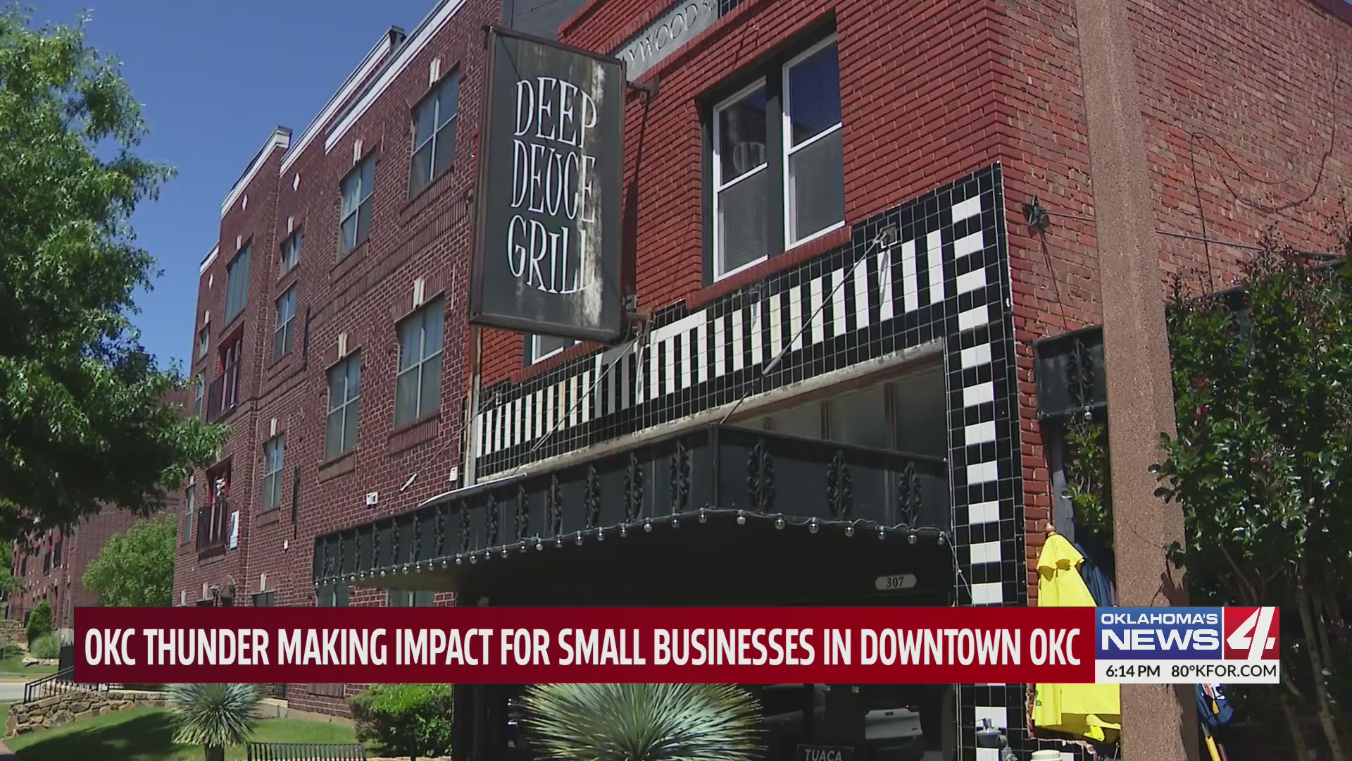 OKC thunder making impact for small businesses in downtown okc – KFOR ...