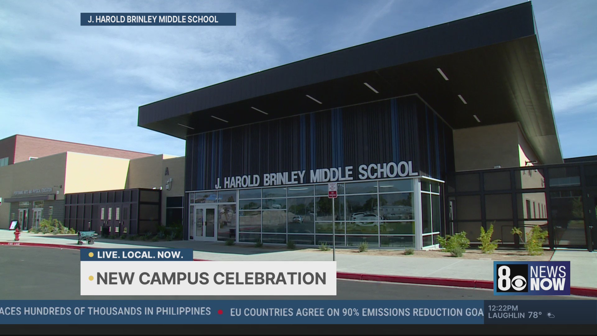 Brinley Middle School celebrates opening of new Las Vegas campus – KLAS