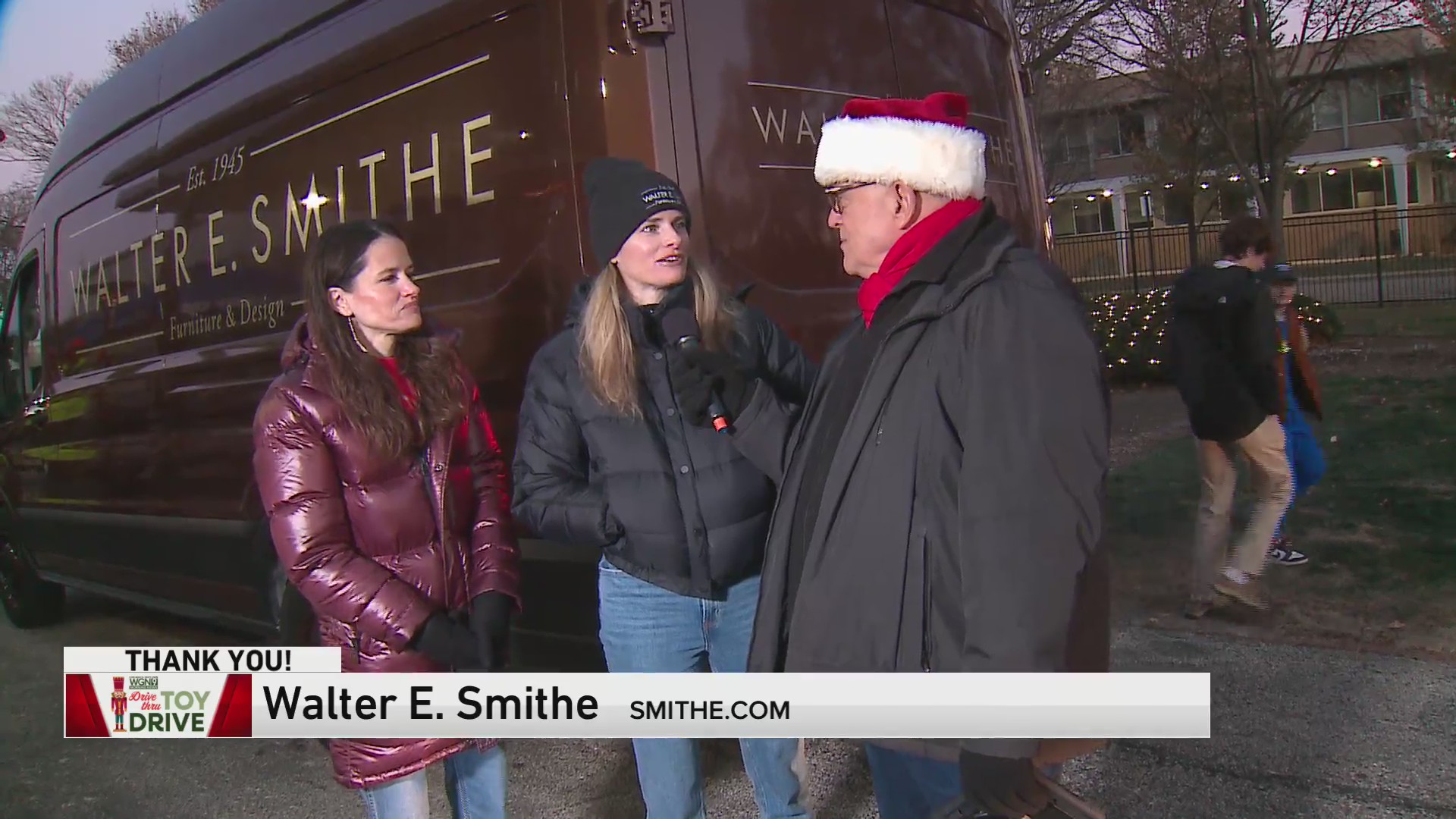 Walter E Smith at 2024 WGN Toy Drive – WGN-TV