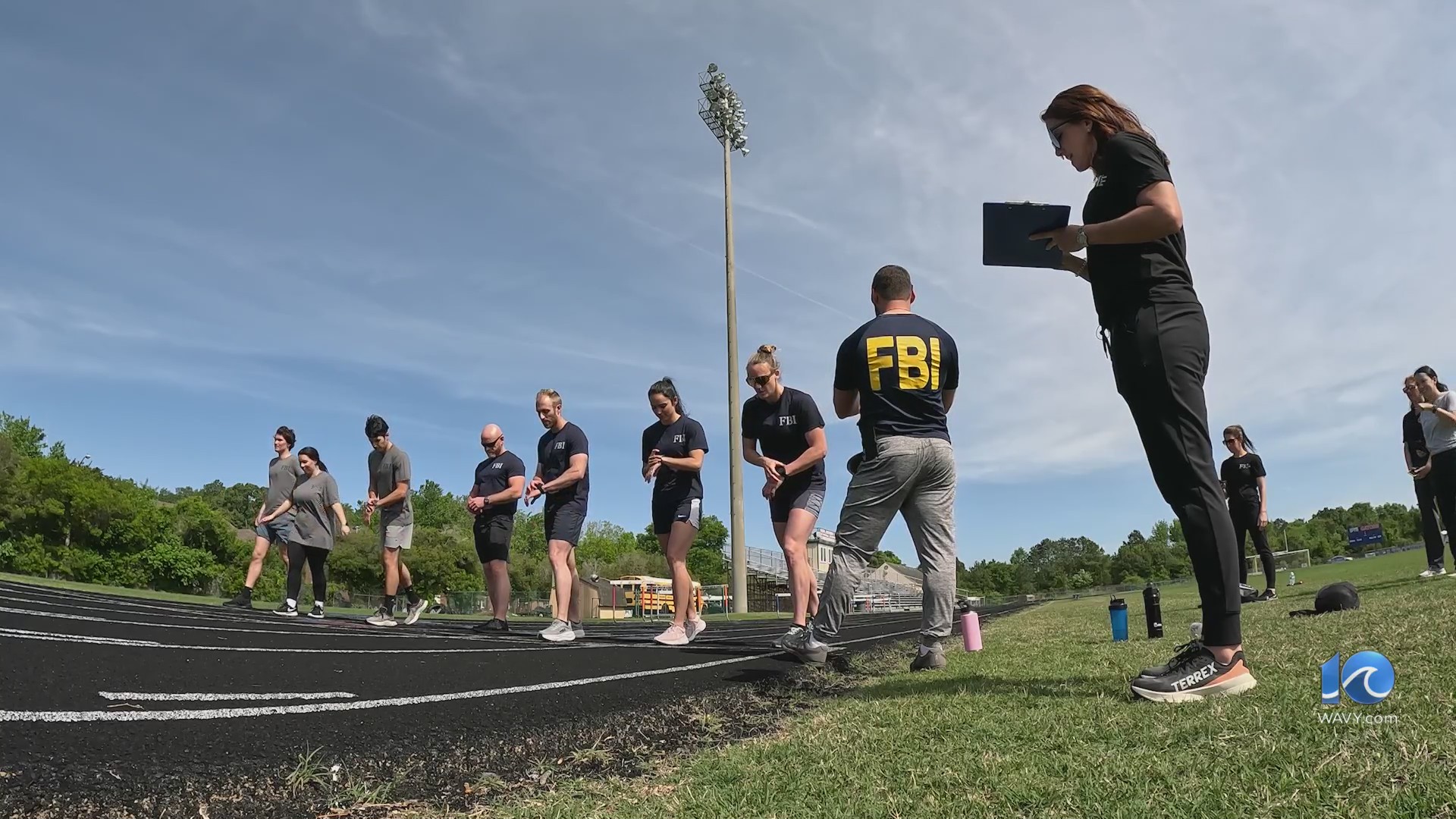WAVY takes on FBI fitness test for special agents – WAVY.com